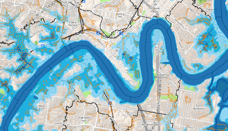 Flooding in Brisbane - Gateway Survey & Planning